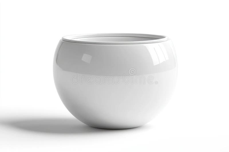 A Simple Still Life Composition Featuring a White Vase Placed on a ...