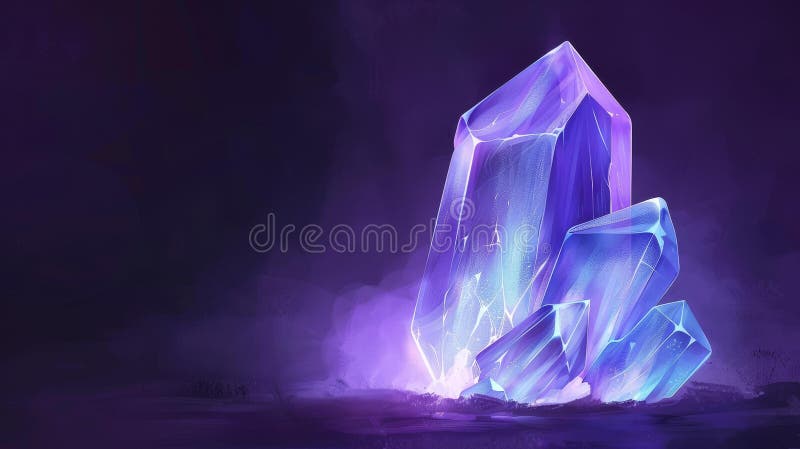 Simple Stone Becomes a Magical, Glowing Gem with Newfound Powers Stock ...