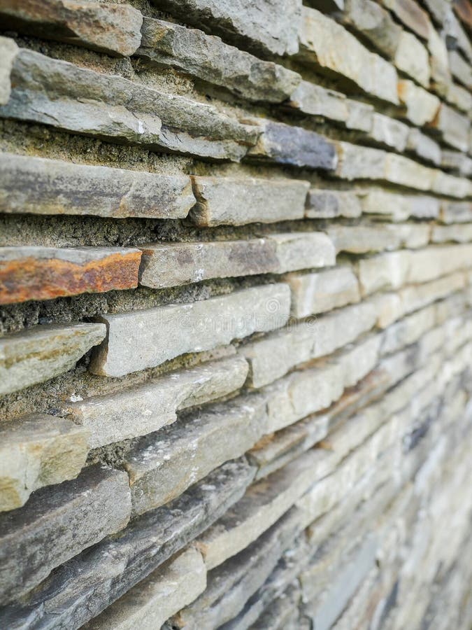 Simple Stone Wall Texture. Graphic Design Background. Selective Focus ...