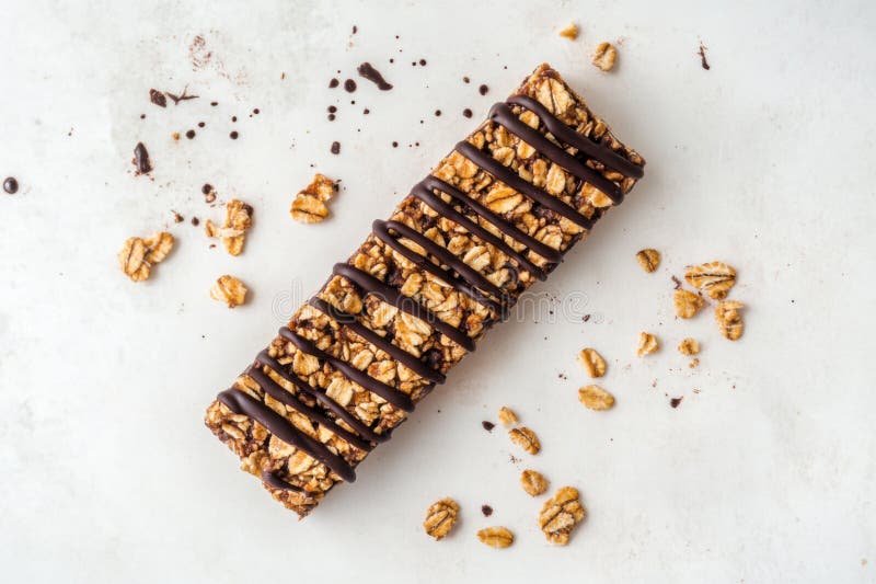 A Simple yet Striking Presentation of Homemade Granola Bar with ...