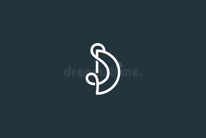 Initial Letter SD Logo Design Vector Template Stock Vector ...