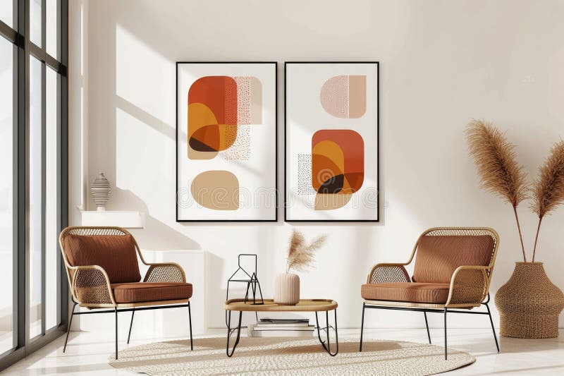 A Simple and Stylish Living Room Setup. Ideal for Interior Design ...