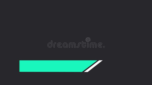 Simple Stylish Trendy New Lower Third Designs Stock Illustration ...