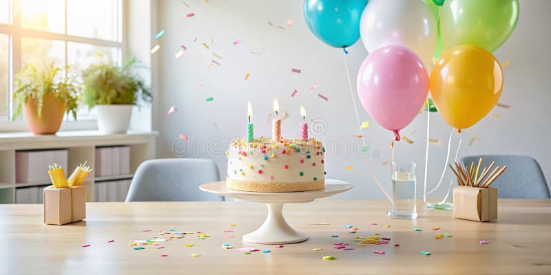 Simple Stylish Workplace Birthday Bash a Minimalist Celebration with ...