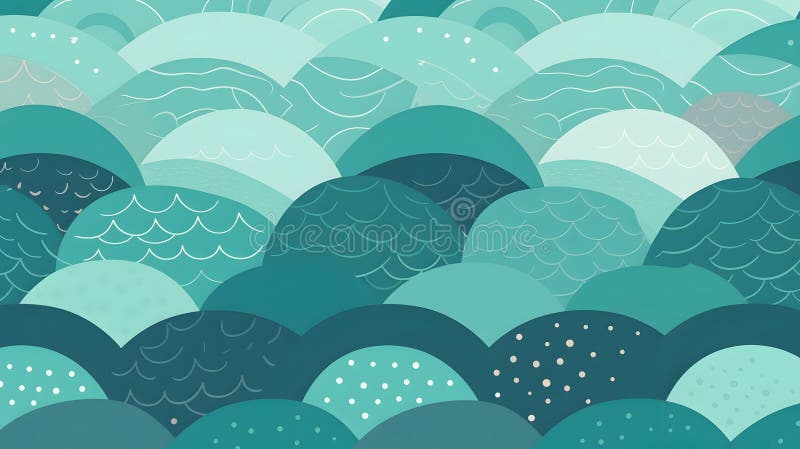 Simple and Subtle Aquatic Background Pattern for Web and Poster Design ...
