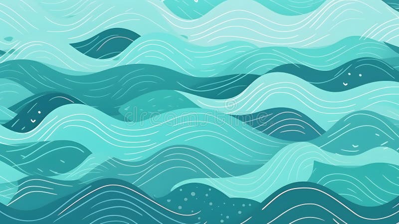 Simple and Subtle Aquatic Background Pattern for Web and Poster Design ...