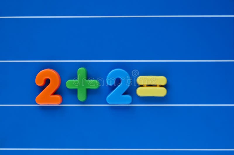 Simple sum stock illustration. Illustration of learning - 8459293