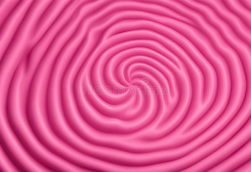 Simple Sweet Candy Pink Swirl Vector Background Stock ...