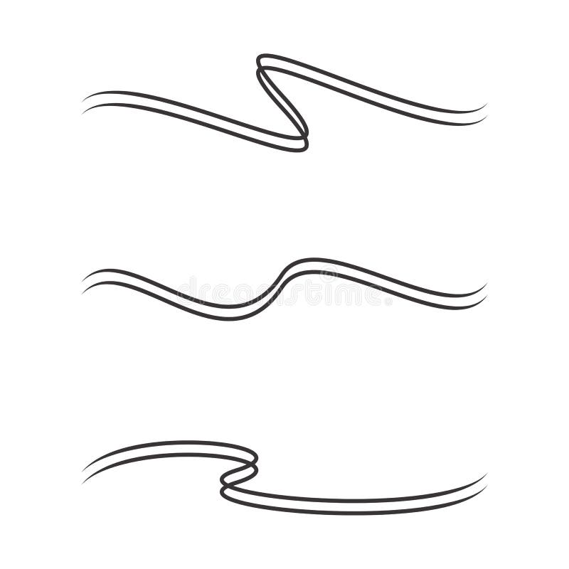 Simple Black Swirl Frame