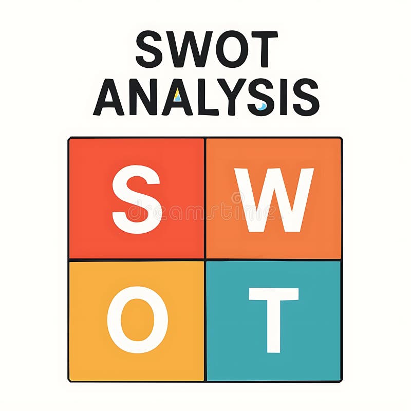 Simple Swot Analysis Framework, Strengths Weaknesses Opportunities and ...