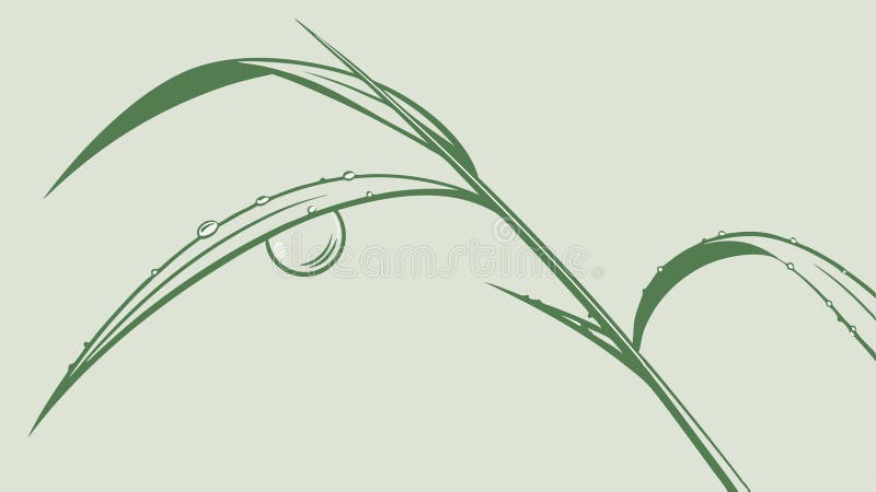 Simple Tall Grass or Reeds Illustration, Vector Design Generative AI ...