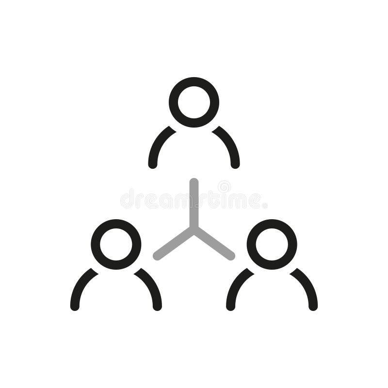Simple of Team Work Related Vector Line Icon. Contains Such Icon As ...