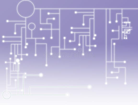 Simple tech background stock illustration. Illustration of electricity ...