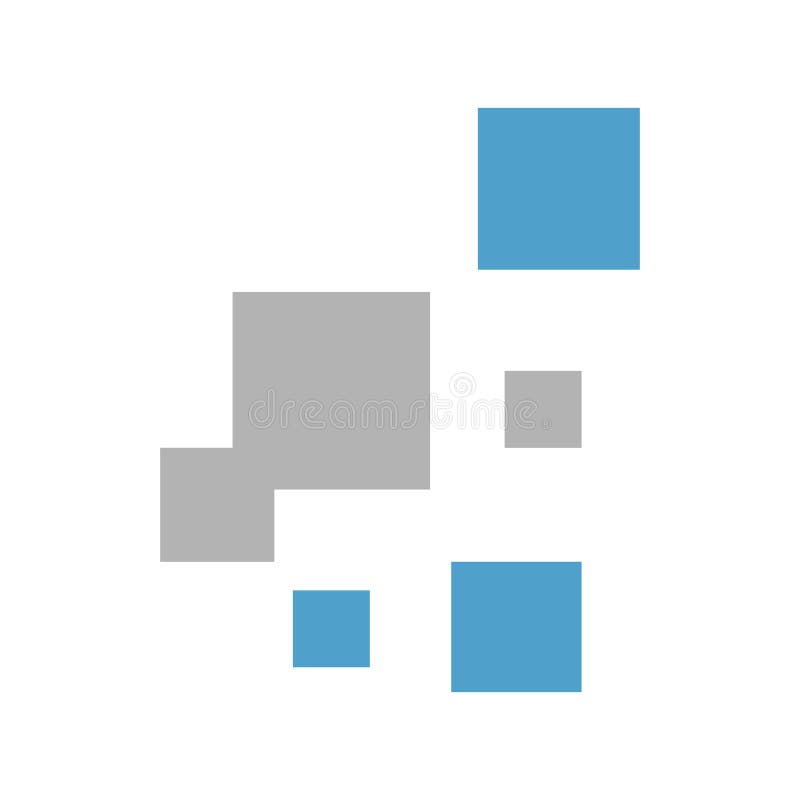 Simple Tech Box Digital Signage Pixel Icon Tech Element Vector Logo ...