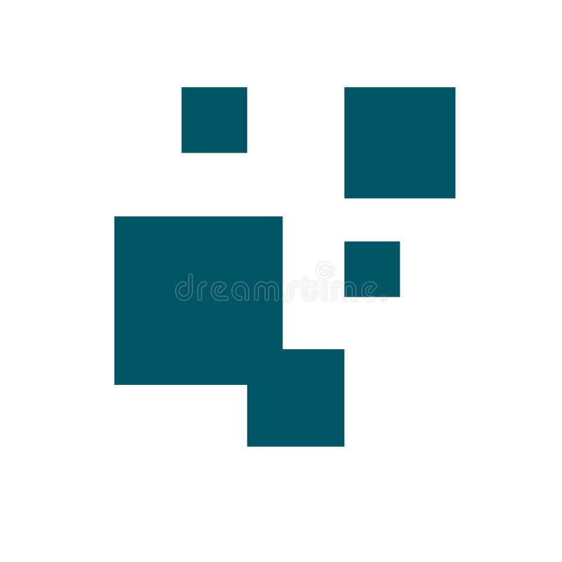 Simple Tech Box Digital Signage Pixel Icon Tech Element Vector Logo ...