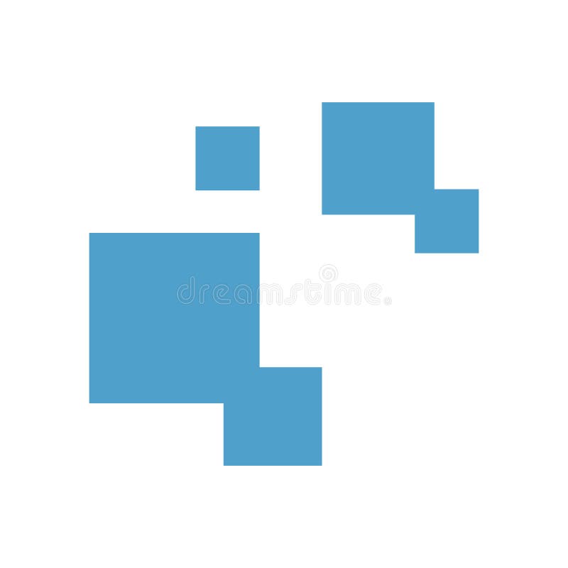 Simple Tech Box Digital Signage Pixel Icon Tech Element Vector Logo ...