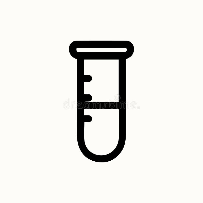 A Simple Test Tube Icon Evokes Science Experiments and Breakthroughs ...