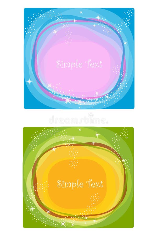 Simple text board stock illustration. Illustration of abstract - 21424621