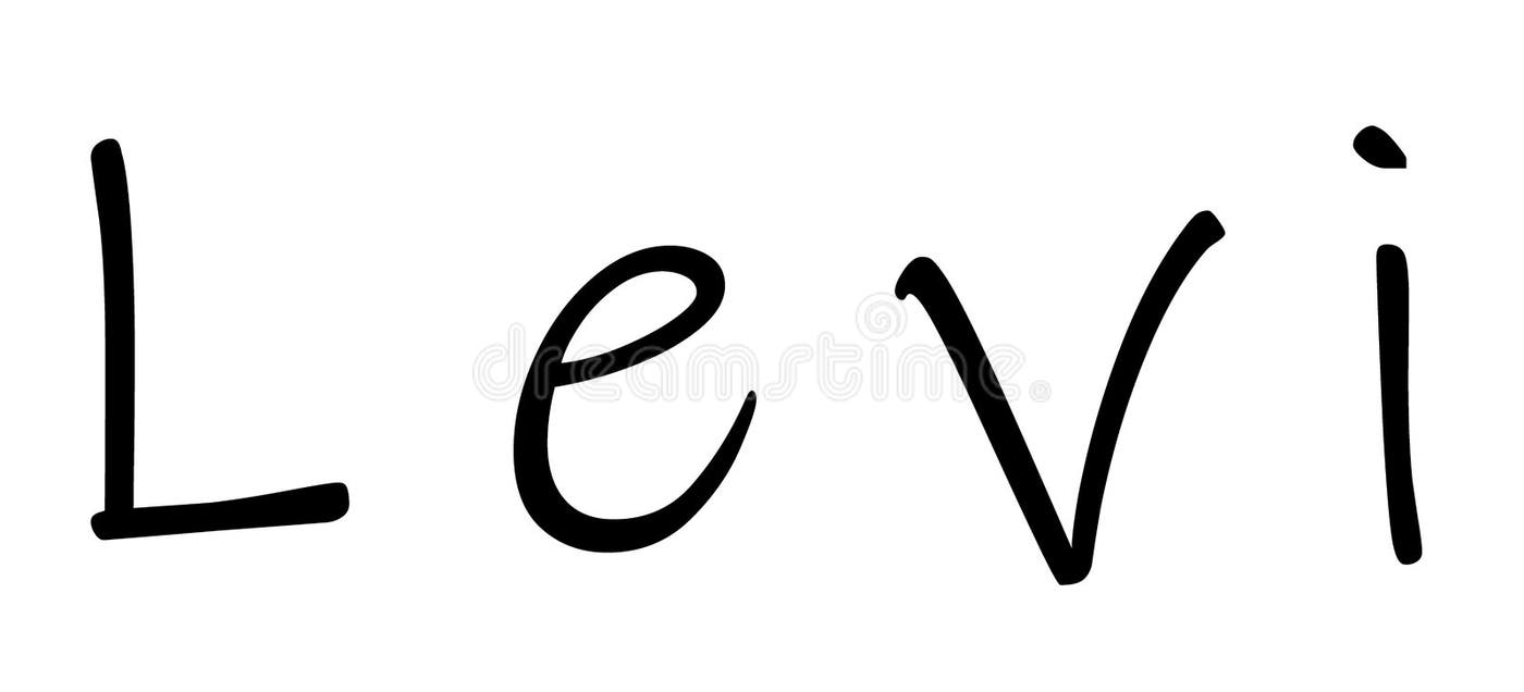 Name Levi Stock Illustrations – 18 Name Levi Stock Illustrations ...