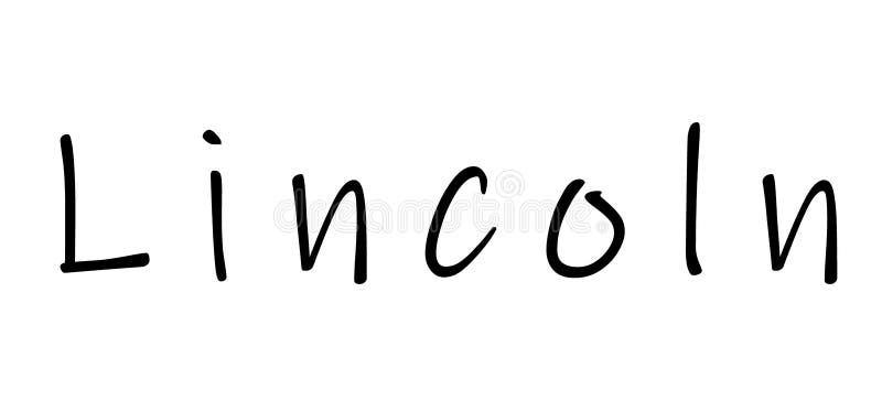 Simple text name design stock illustration. Illustration of banner ...