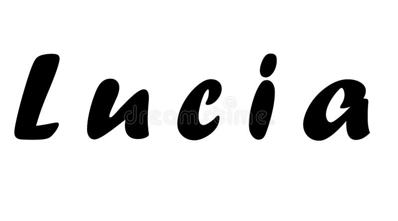 Name Lucia Stock Illustrations – 68 Name Lucia Stock Illustrations ...