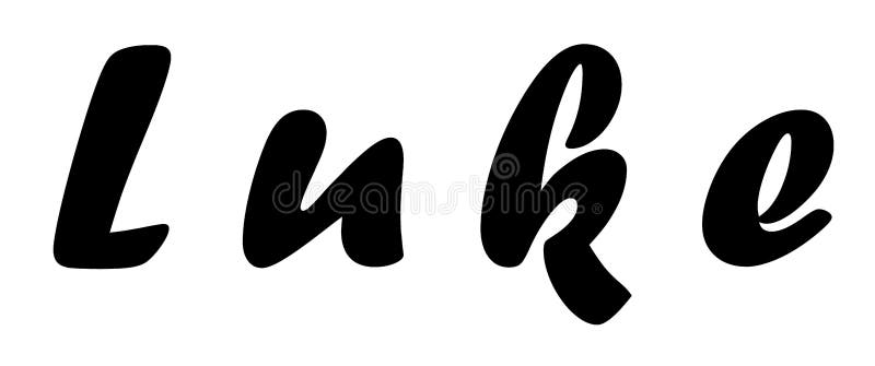 Simple text name design stock illustration. Illustration of background ...