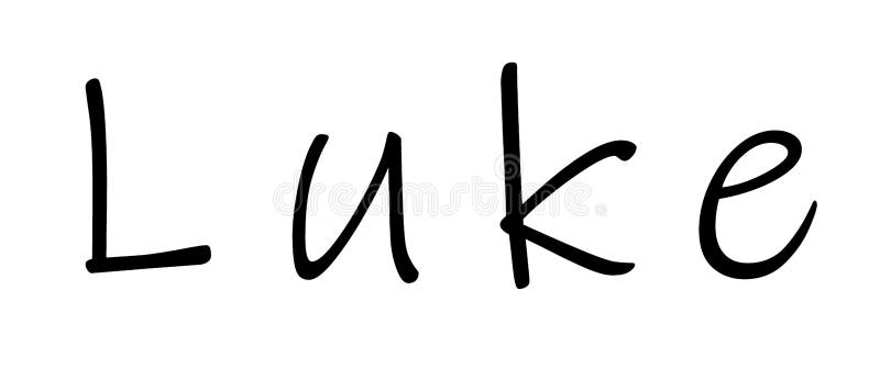 Name Luke Stock Illustrations – 19 Name Luke Stock Illustrations ...
