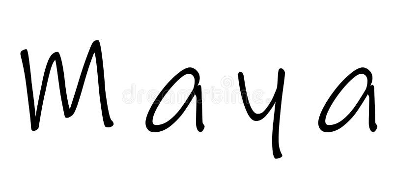 Maya Name Stock Illustrations – 45 Maya Name Stock Illustrations ...