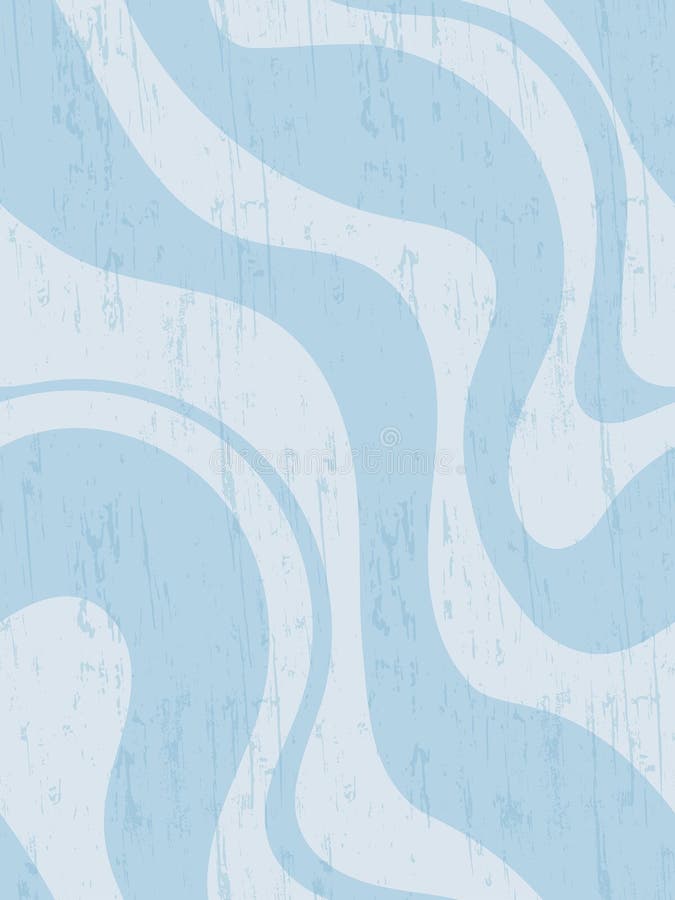 Simple Textured Waves. Monochrome Abstract Seamless Pattern. Vector ...