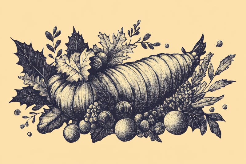 Stylized Cornucopia Stock Photos - Free & Royalty-Free Stock Photos ...