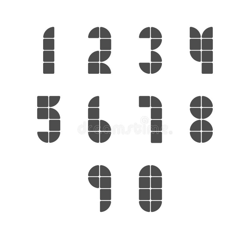 Number pile stock vector. Illustration of numeracy, background - 2236897