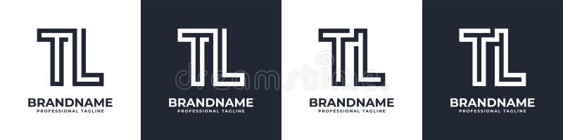 Simple TL Monogram Logo, Suitable for Any Business with TL or LT ...