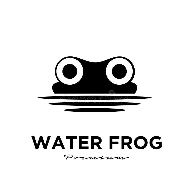 Simple Toad Clip Art with White Margins and Easy Cropping Stock ...