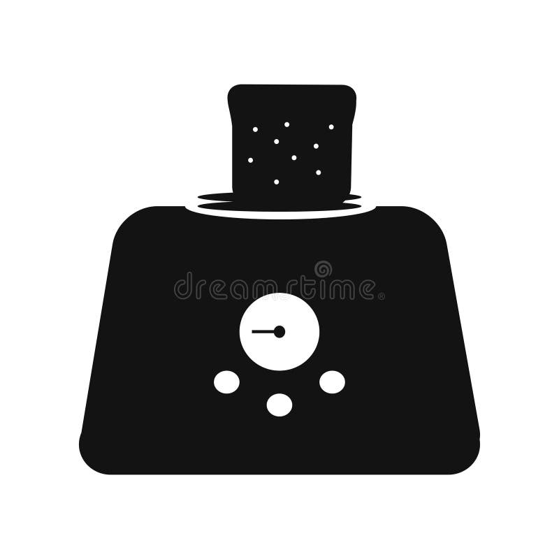 Simple Toaster with Timer Icon Flat Vector Illustration Stock ...