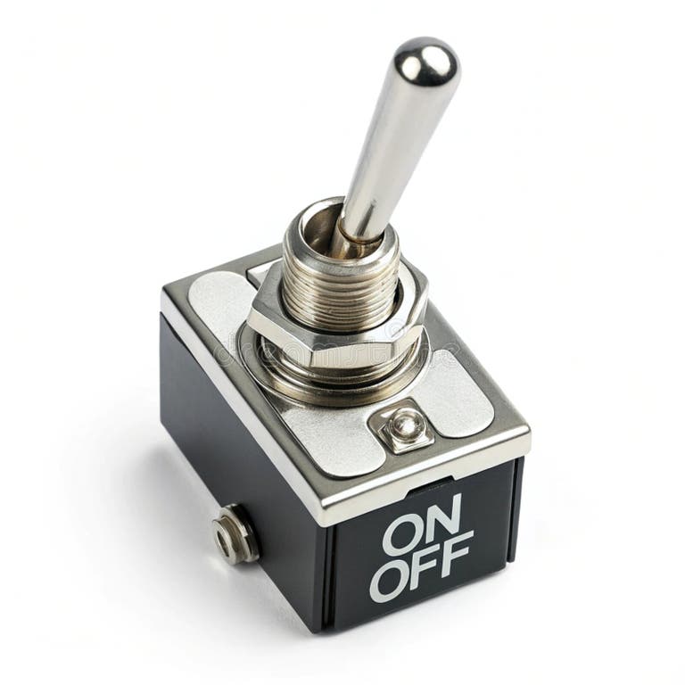 Toggle Switch Icon Isolated on White Background Stock Illustration - Illustration of ...