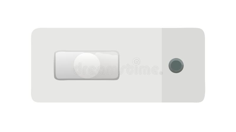 Simple Toggle Switch, OnOff Control Mechanism, Vector Design Generative ...