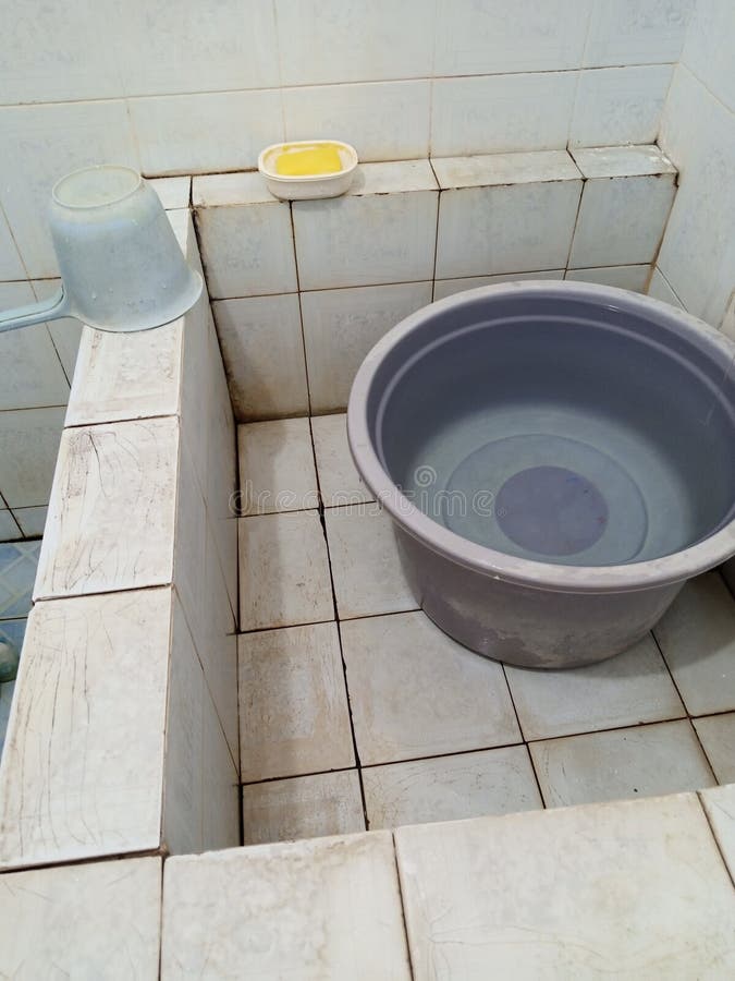 Simple Toiletries and Soap in the Bathroom Stock Image - Image of ...