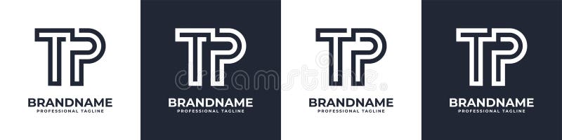 Simple TP Monogram Logo, Suitable for Any Business with TP or PT ...