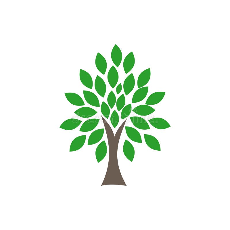 Simple Tree Icon, Tree Icon Vector Illustration Stock Vector ...