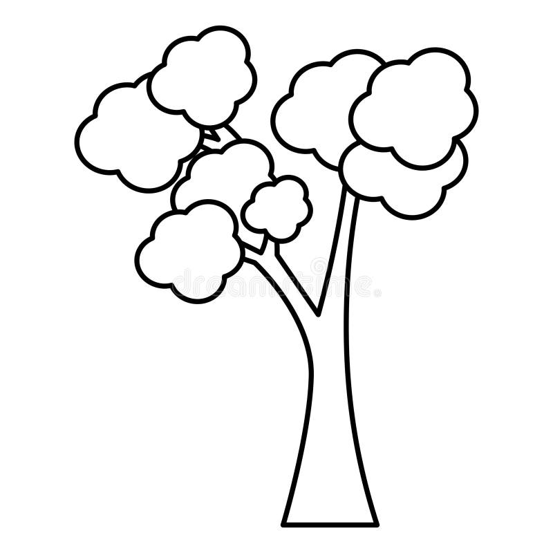 Tree Outline Stock Illustrations – 287,474 Tree Outline Stock ...