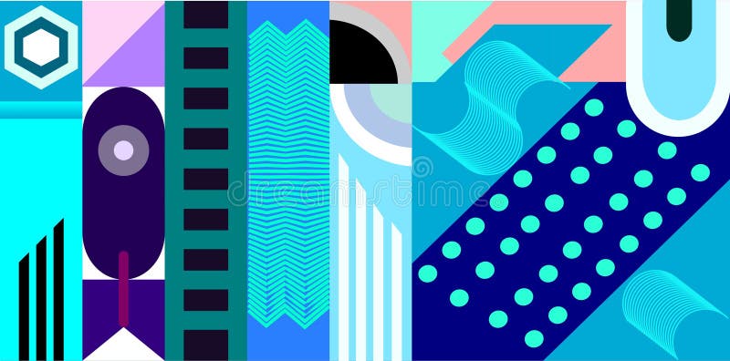 Simple Trendy Modern Design Background Stock Illustration ...