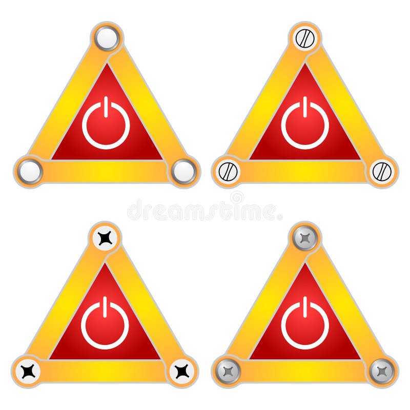Simple triangles stock illustration. Illustration of modern - 59292139