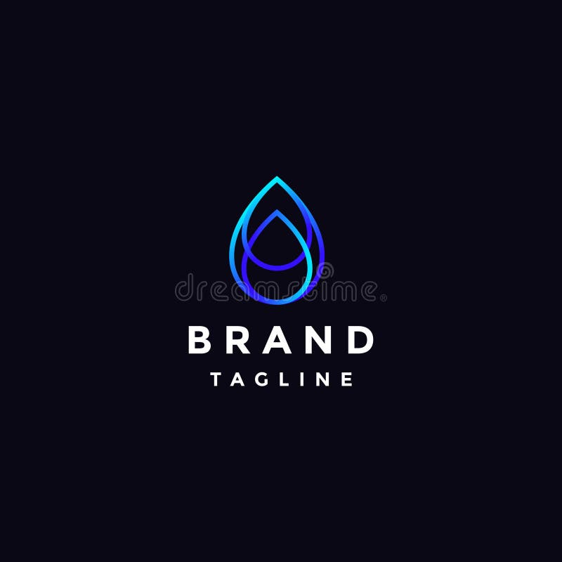Water Drops Logo Stock Illustrations – 8,425 Water Drops Logo Stock ...
