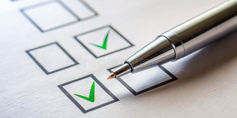 Simple True or False Checklist with Ample Copy Space for Notes or ...