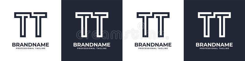 Simple TT Monogram Logo, Suitable for Any Business with T or TT Initial ...