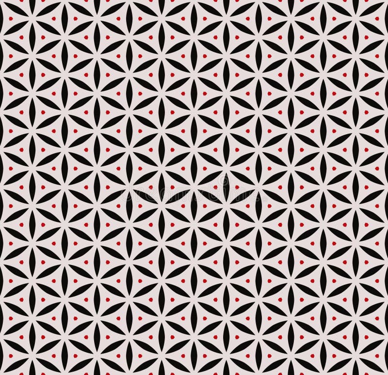 Simple Two-color Drawing with Different Polygons Stock Photo - Image of ...