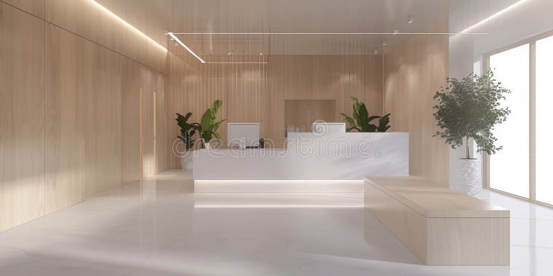 Simple and Uncluttered Business Environment with Minimalistic Decor ...