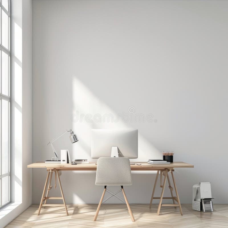 Simple and Uncluttered Office Background with a Minimalist Design ...