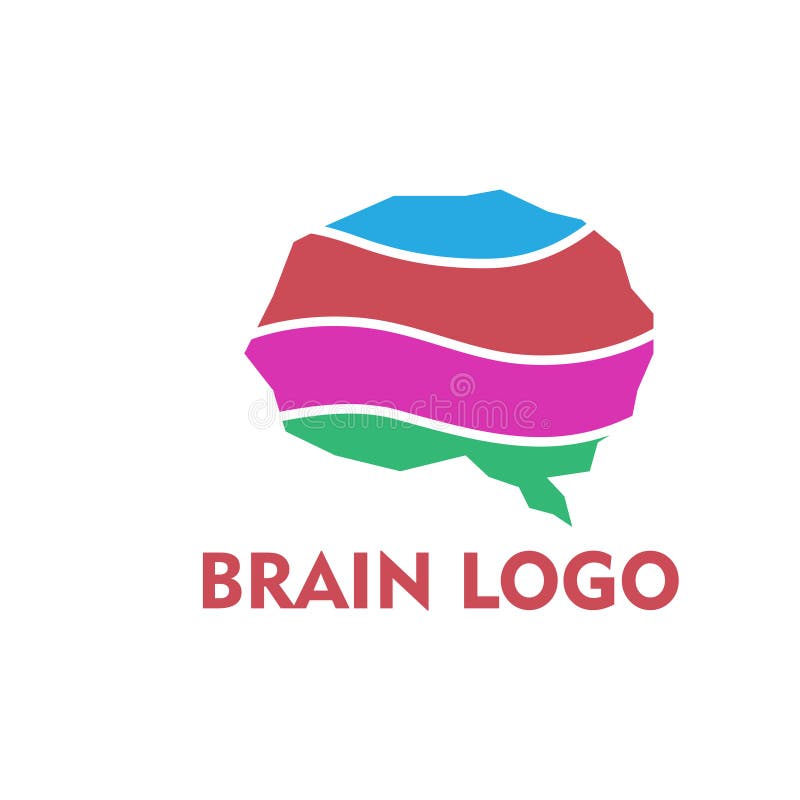 Brain Logo Vector Art Logo Template and Illustration Stock Illustration ...