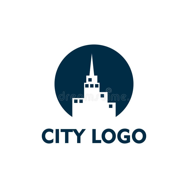 City Logo Vector Art Logo Template and Illustration Stock Vector ...